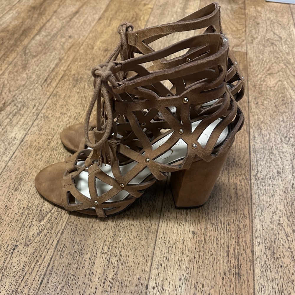 Jessica Simpson Kariba Cage Sandal - Gem